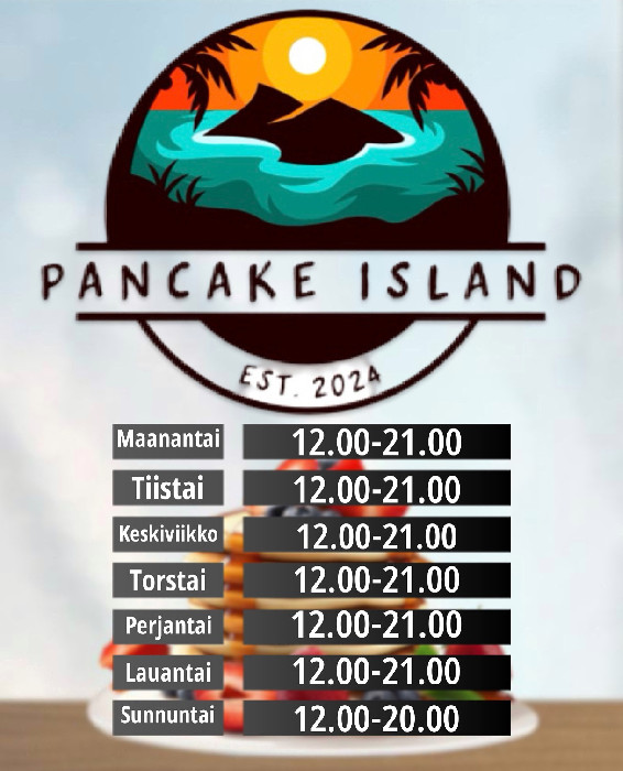 Aukioloajat :: Pancake Island Vaasa